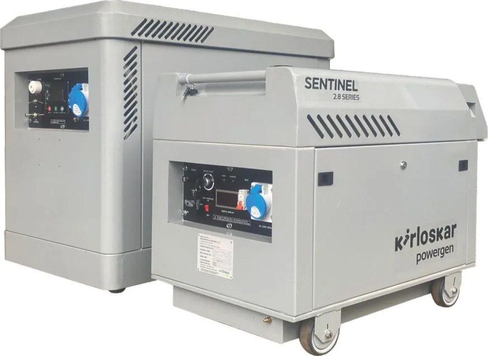 Kirloskar Portable 5kVA Diesel Generator - VEL Generators Pvt Ltd